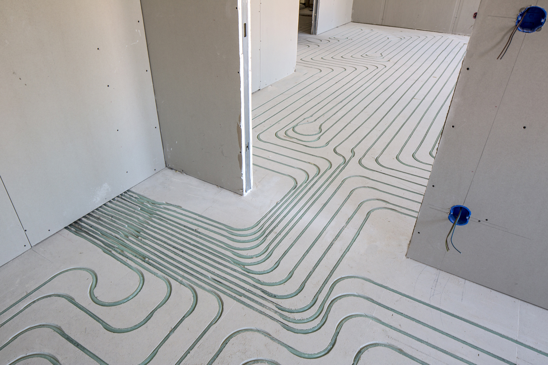 Vloerverwarming met fermacell® Vloerelementen infrezen | James Hardie ...